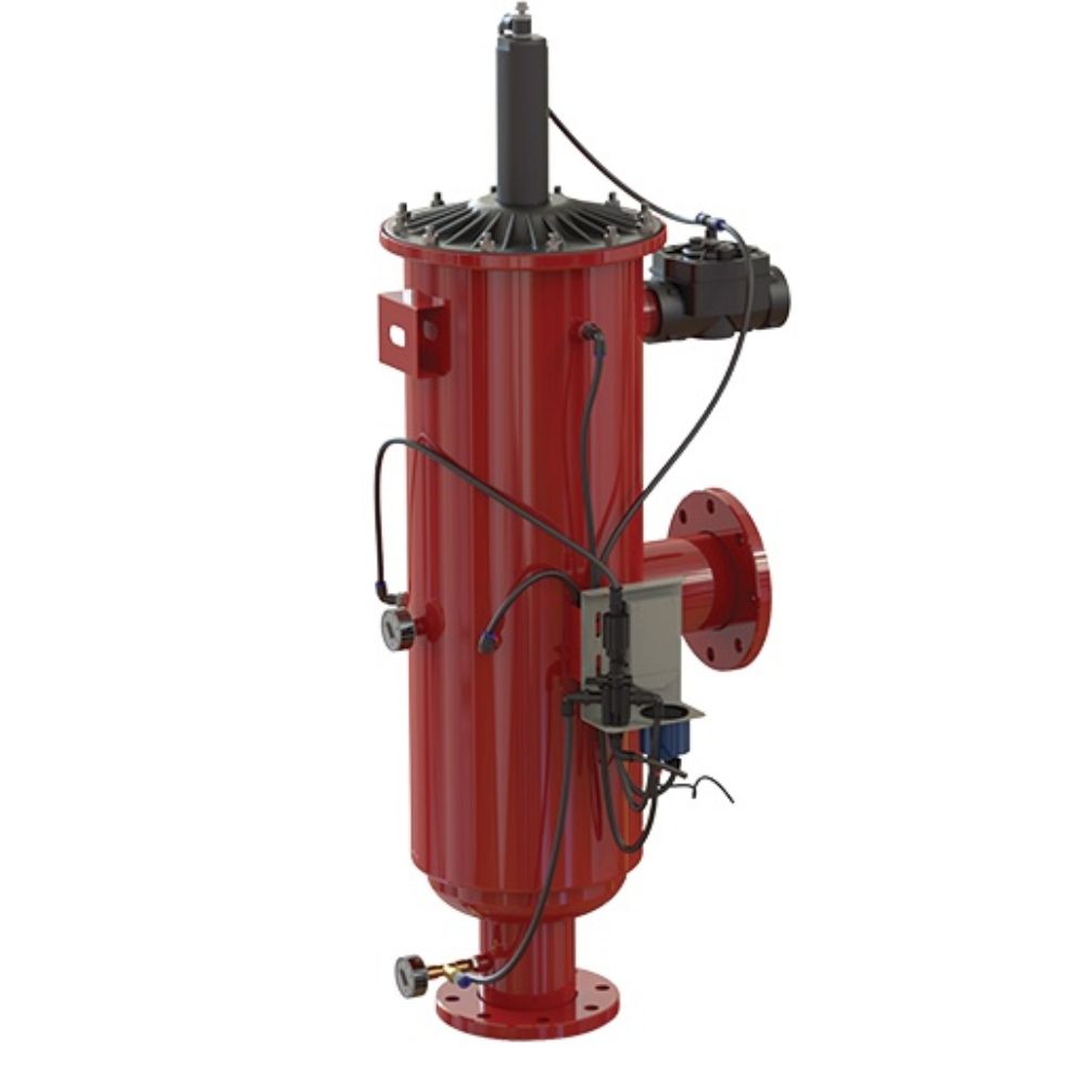 Automatic self cleaning screen filter, 2 ½ inches - vertical ...