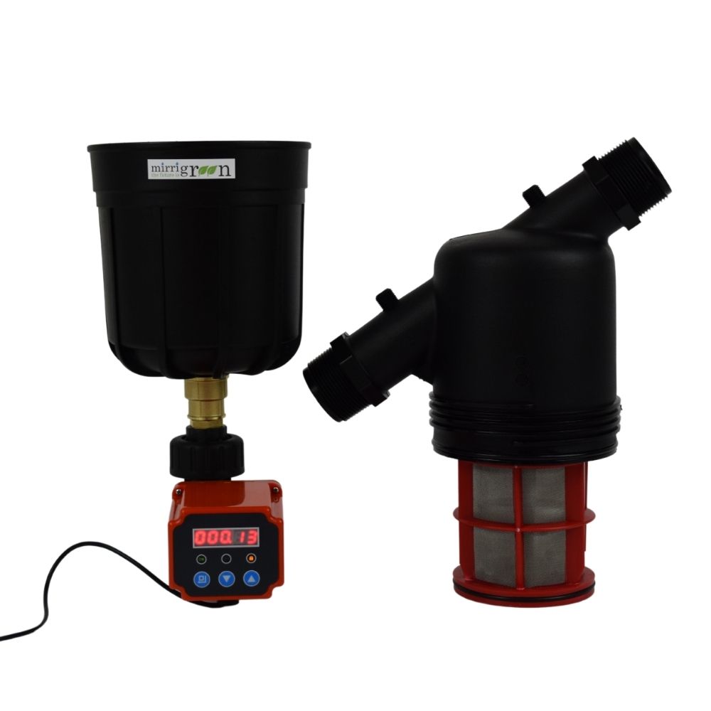 Irrigation automatic purge screen filter, 130 microns, 1 ½ inch - midi ...